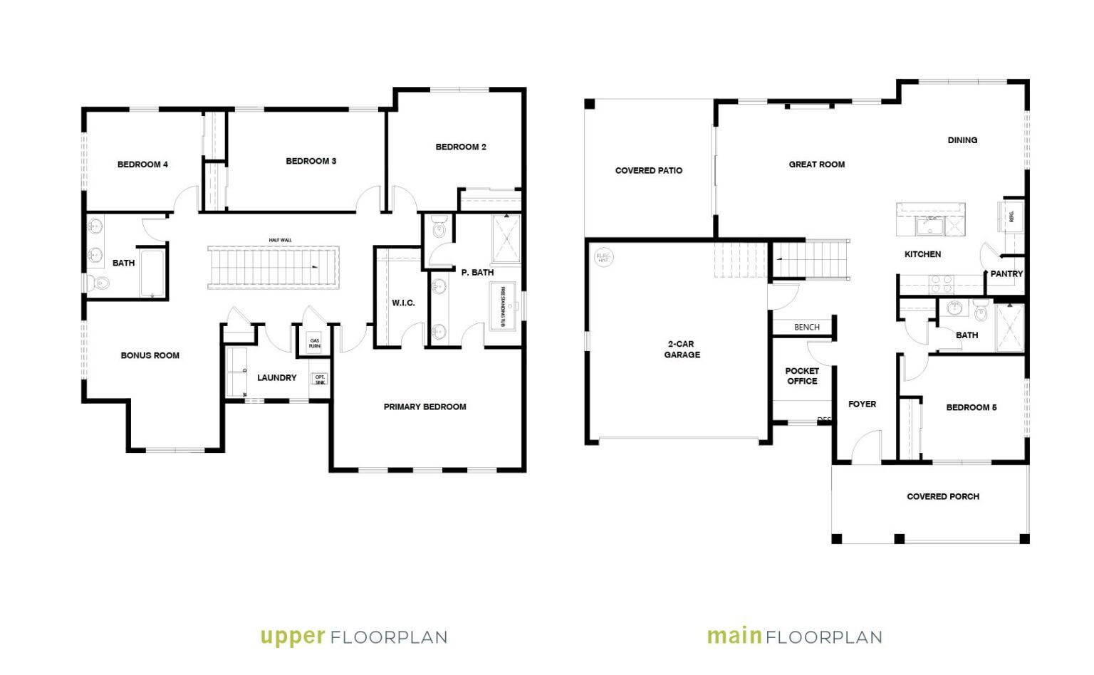 Conner Homes | A2 Floor Plan at Altamura
