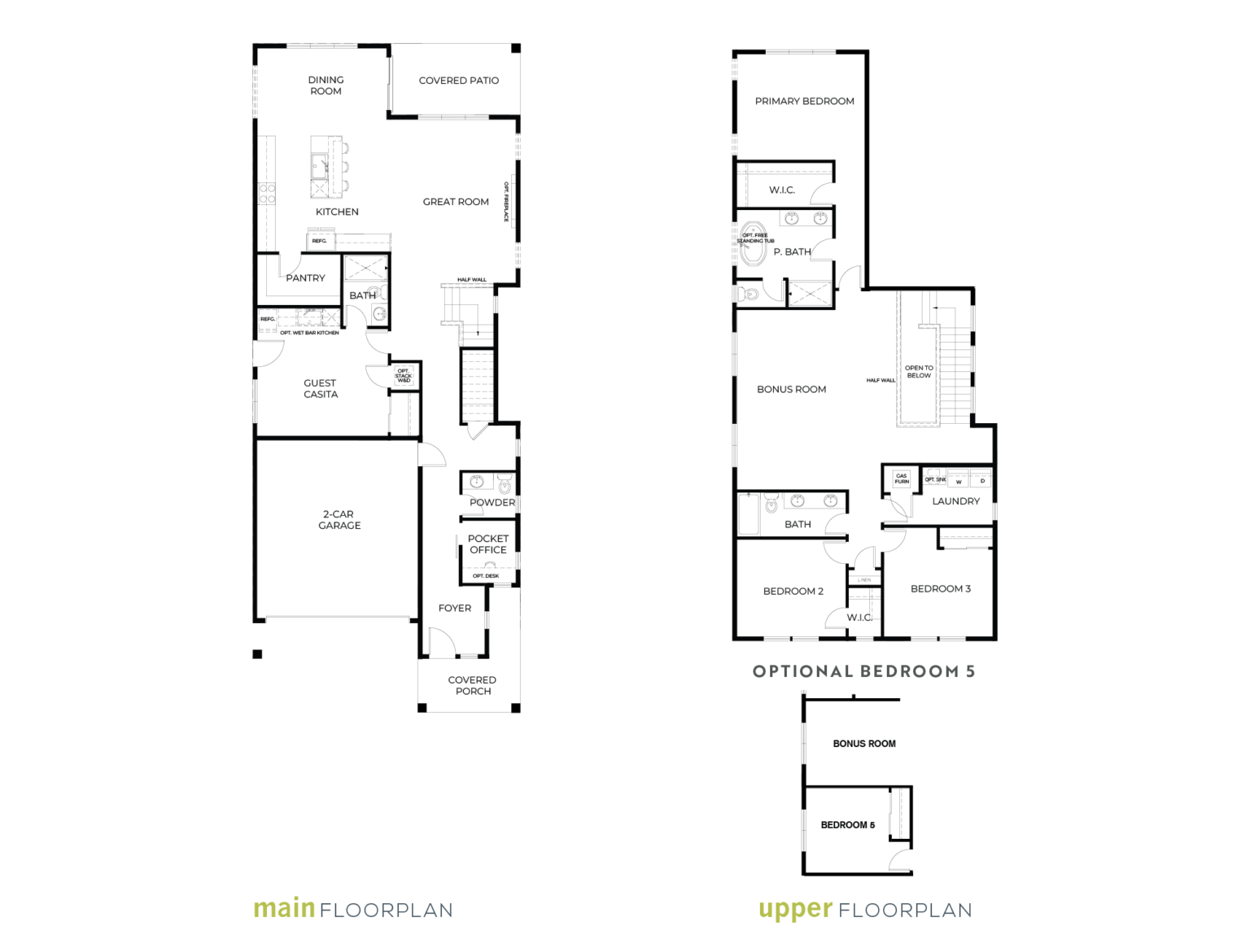 Conner Homes | Falcon Floor Plan at Uplands
