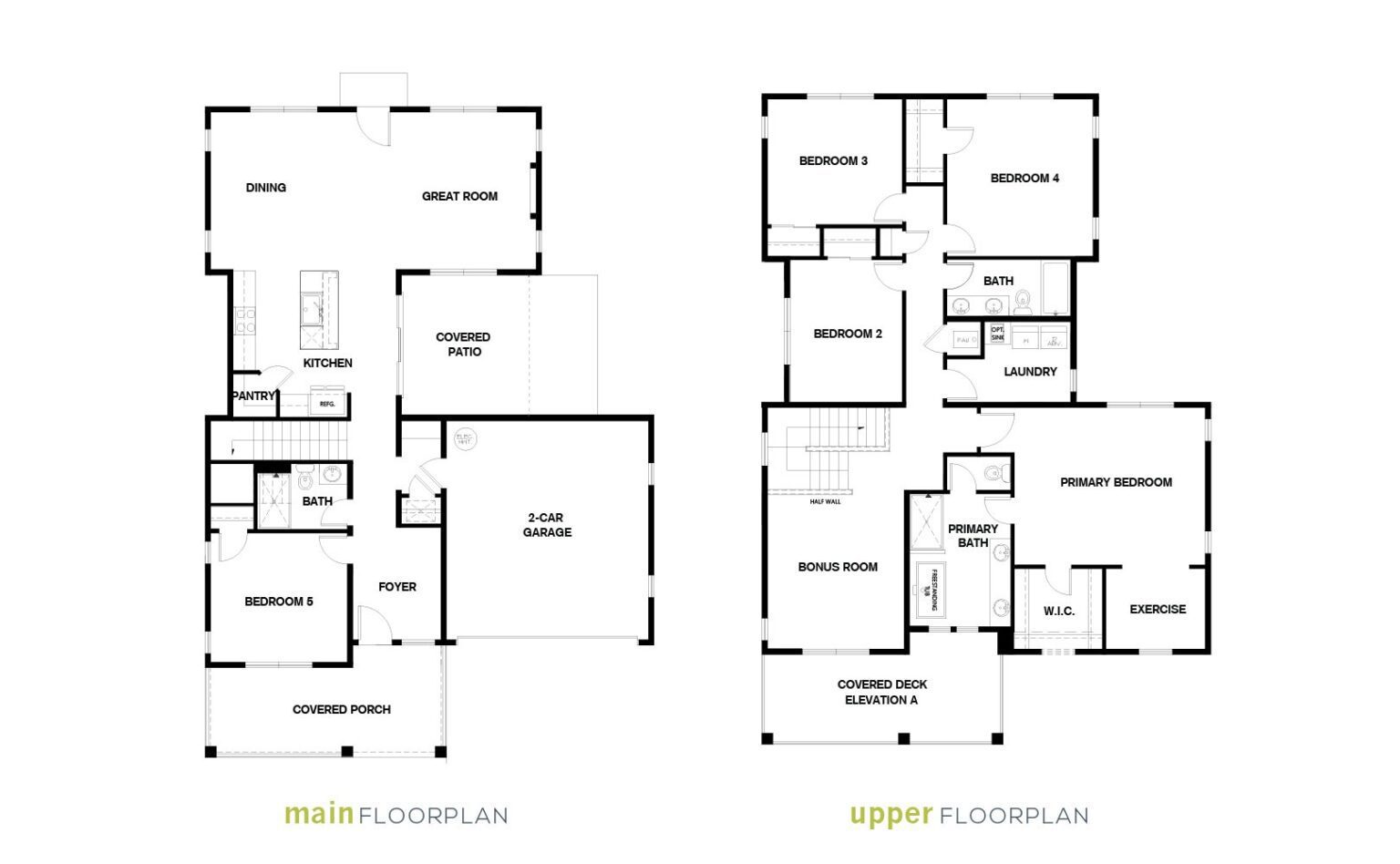 Conner Homes | A1 Floor Plan at Altamura