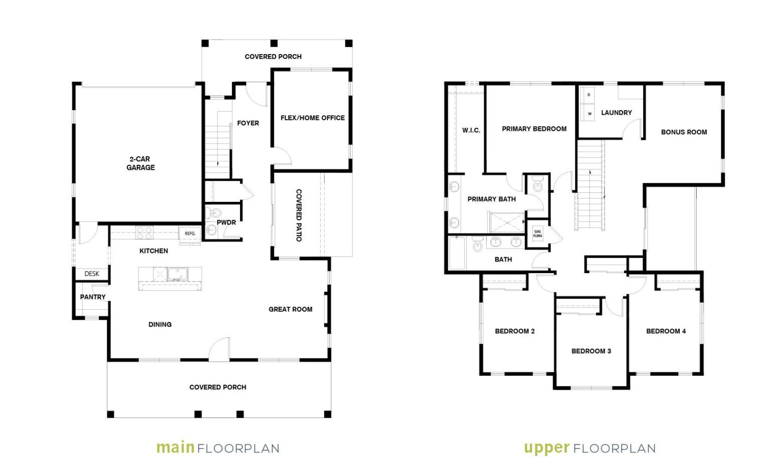 Conner Homes | E2 Floor Plan at Altamura in Seattle