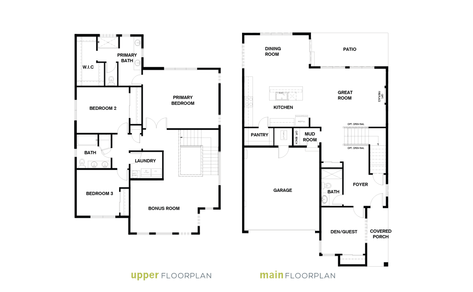 Conner Homes | Sparrow Floor Plan at Elan