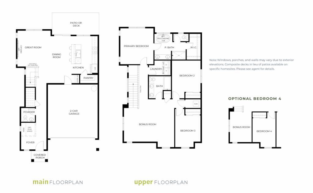 Conner Homes | Vine Floor Plan at Meristone