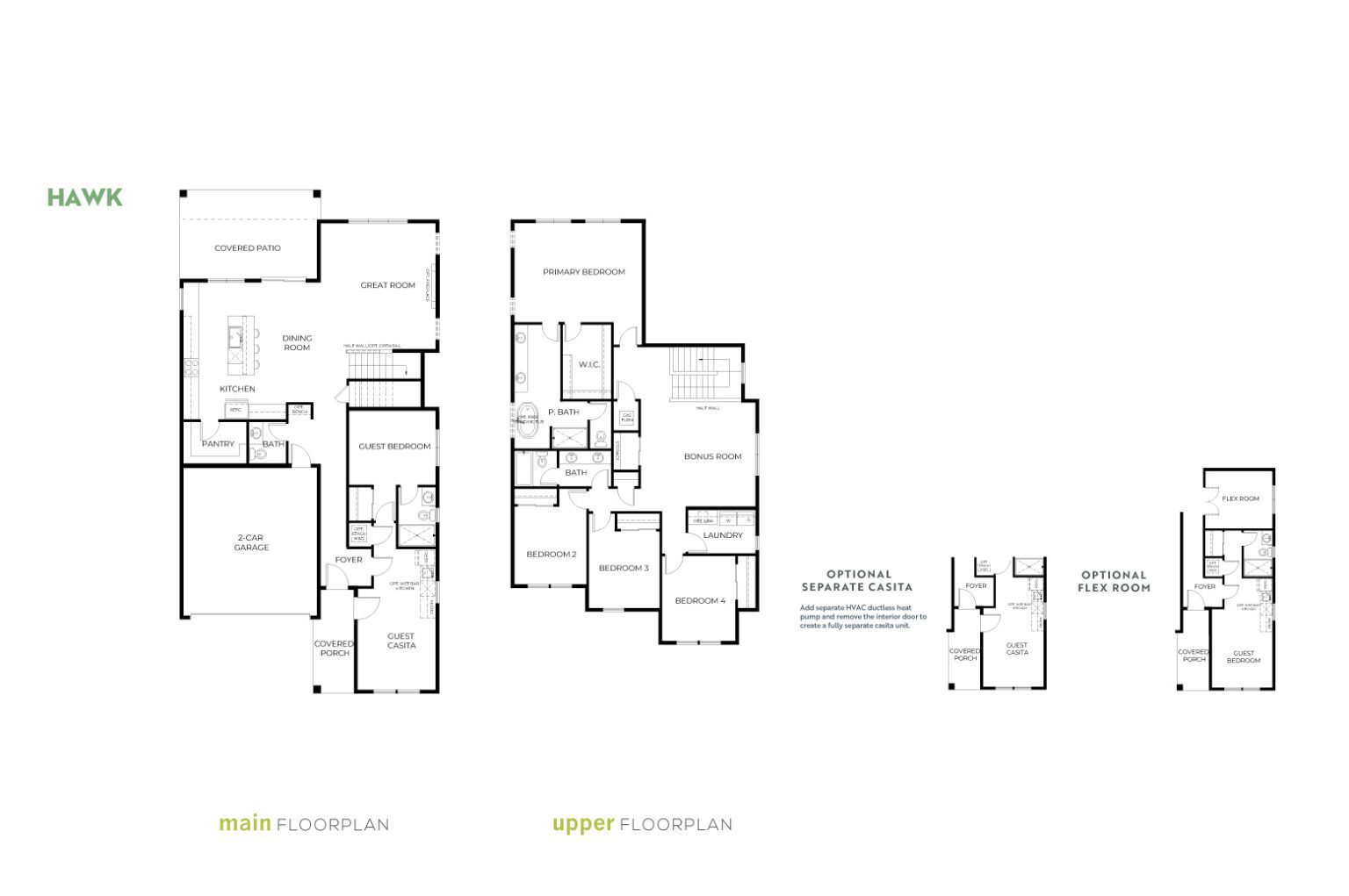 Conner Homes | Hawk Floor Plan at Uplands